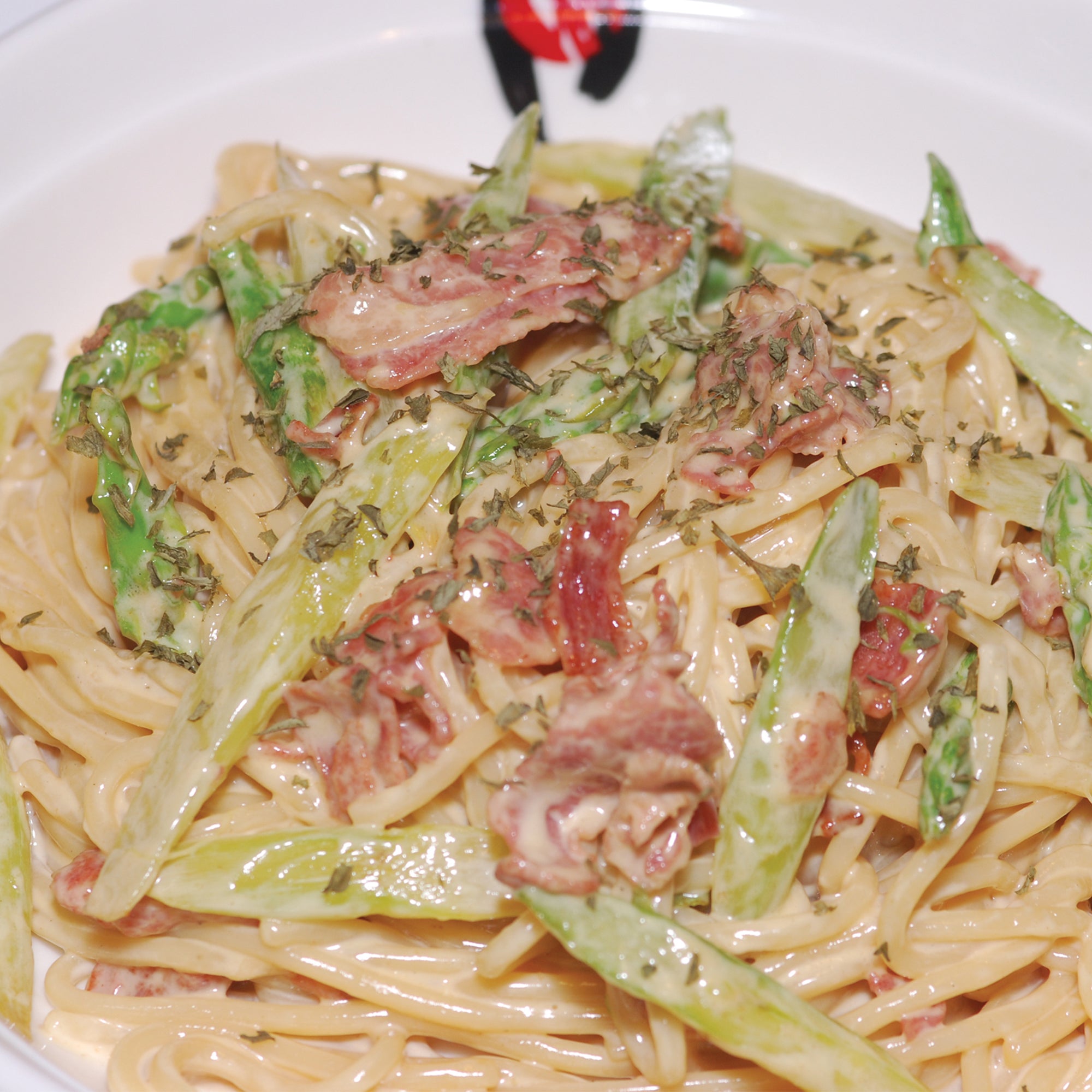 Asparagus Mayo Spaghetti – Kimono Ken